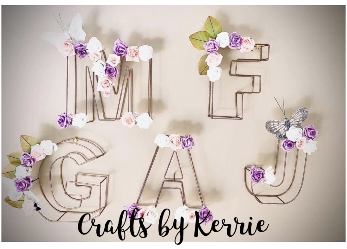 Wired Letters – Crafts by Kerrie